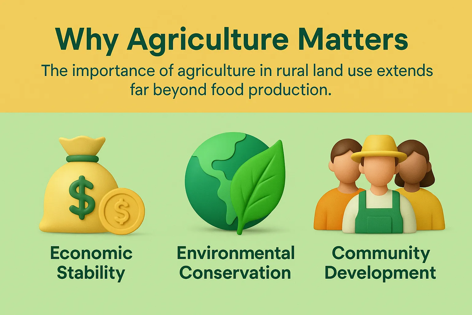 The Importance of Agriculture in Rural Land Use: Why is Agriculture ...